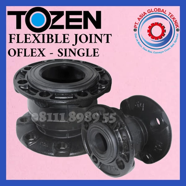 Jual TOZEN FLEXIBLE JOINT RUBBER SINGLE-OFLEX SIZE DN125 5 INCHI Jakarta | Asia Global Teknik
